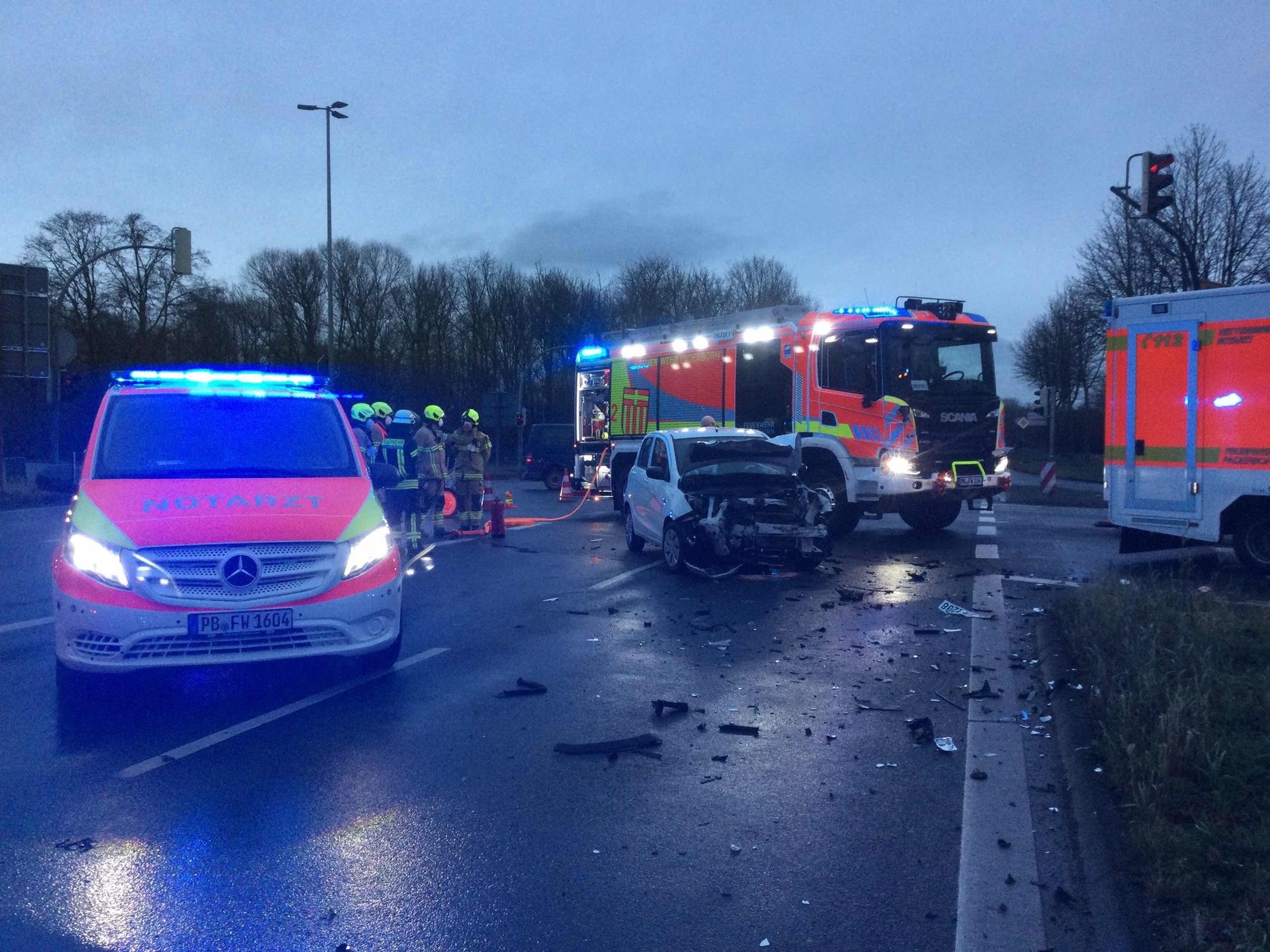Verkehrsunfall Paderborn Heute
